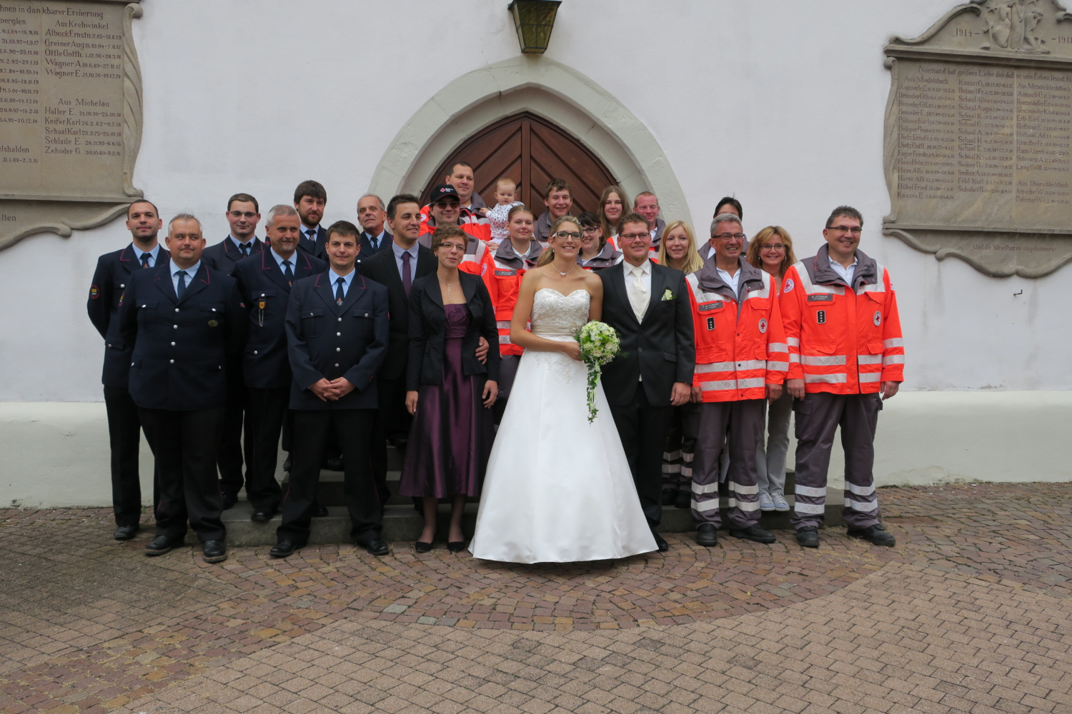 Freiwillige Feuerwehr Rudersberg | Hochzeit von Julia und Christian Renz